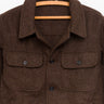 Abhay Jacket in Tobacco Yak Wool – Umber and Ochre